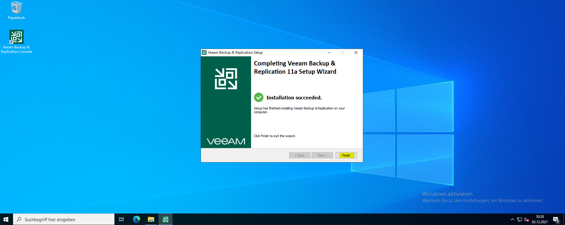 Veeam - Installation und Konfiguration - Daniel Gutermuth